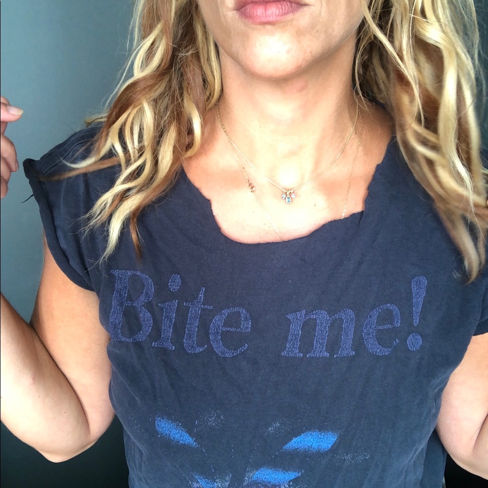 1990's Vintage Bite Me Alaska Tee - Gem